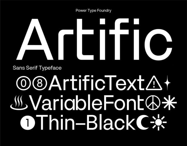 Artific Font Family - Befonts