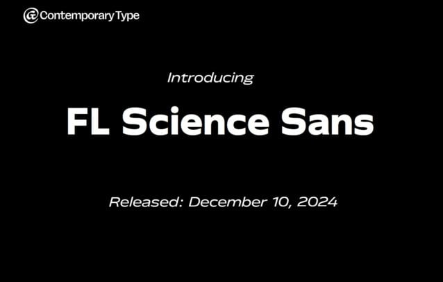 FL Science Sans Font Family - Download Free Font