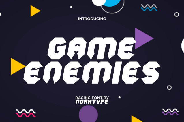 Game Enemies Font - Download Free Font