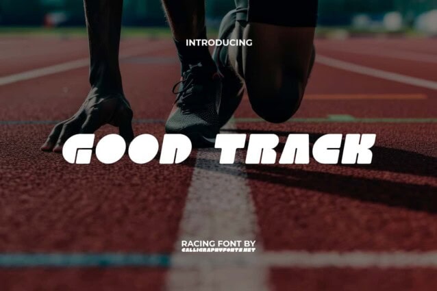Good Track Font - Download Free Font