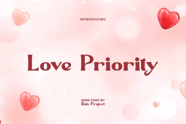 Love Priority Font - Download Free Font