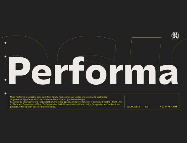 Performa Font Family - Download Free Font