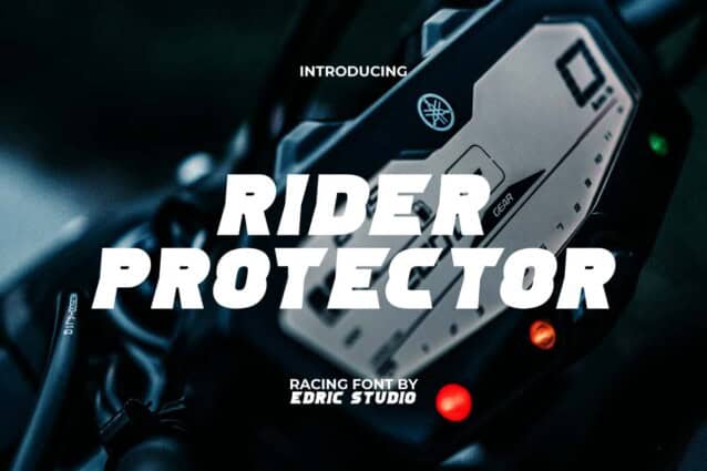 Rider Protector Font - Download Free Font