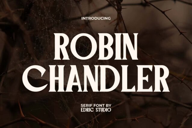 Robin Chandler Font - Befonts