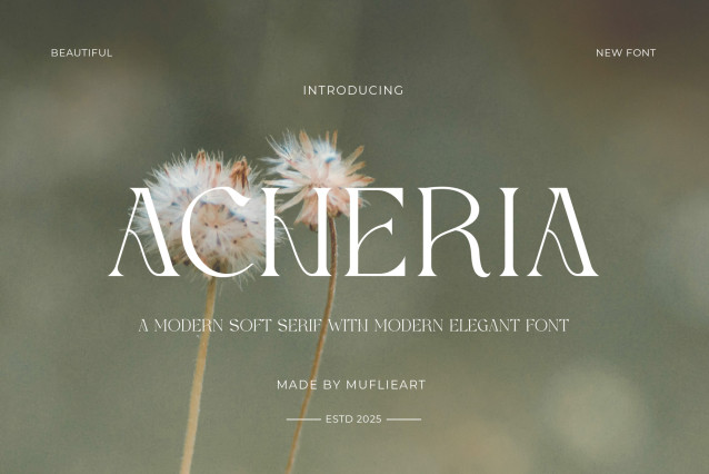 Acheria Font - Download Free Font