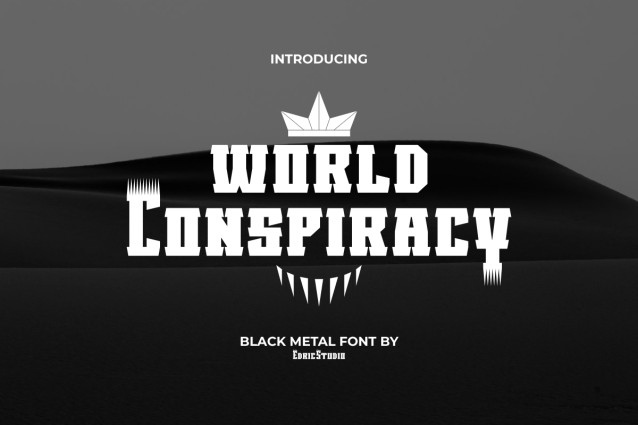 World Conspiracy Font - Download Free Font