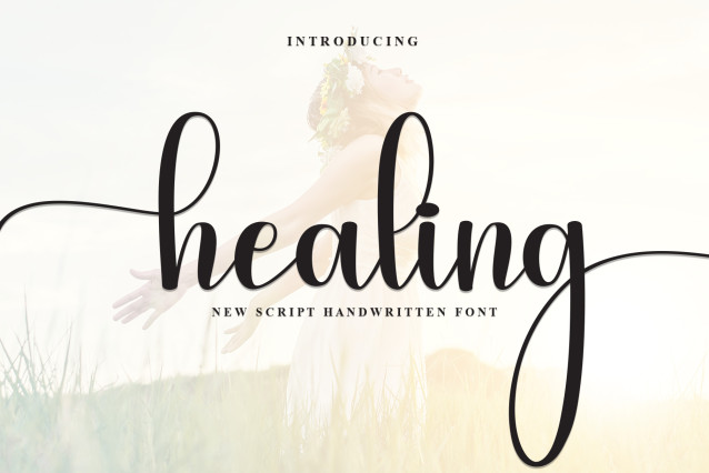 Healing Calligraphy Font - Befonts