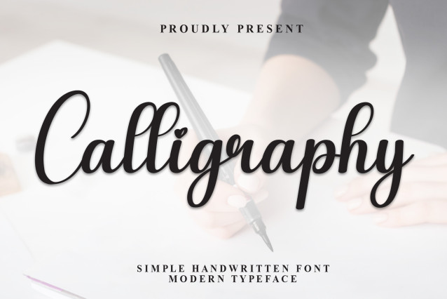 Calligraphy Script Typeface - Download Free Font