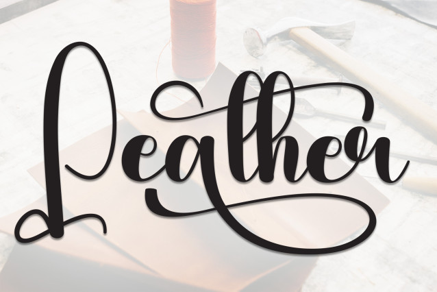 Leather Script Font - Download Free Font