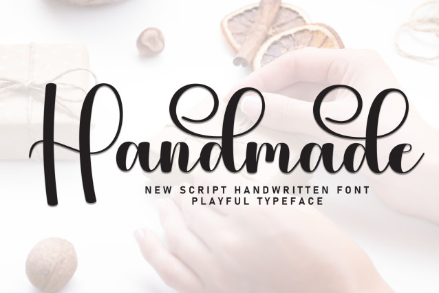 Handmade Script Typeface - Befonts