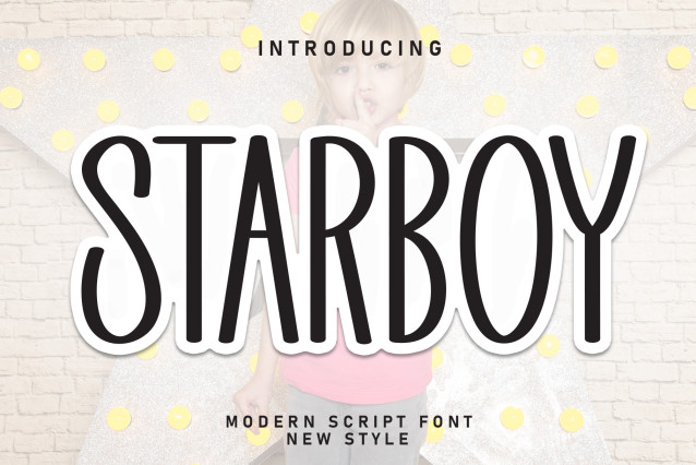 Starboy Display Font - Download Free Font