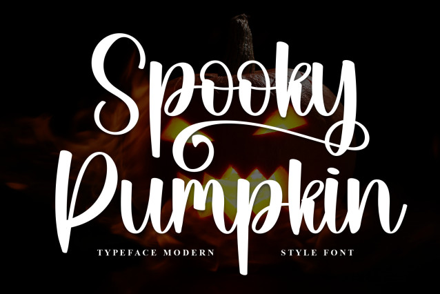 Spooky Pumpkin Script Font - Download Free Font