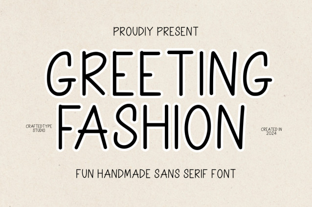 Greeting Fashion Display Font - Befonts