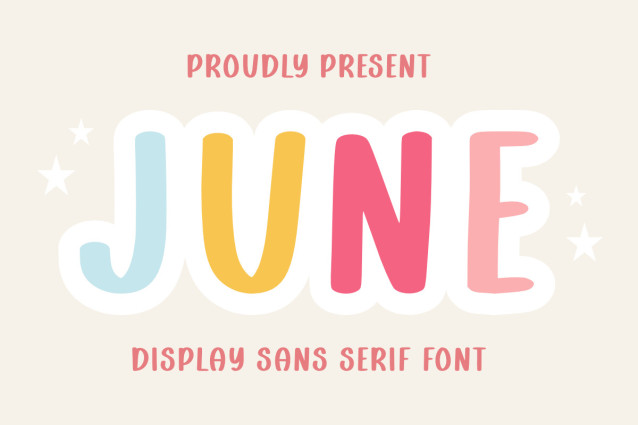 June Display Font - Download Free Font