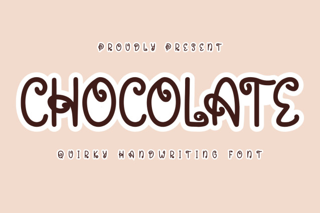 Chocolate Display Font - Download Free Font