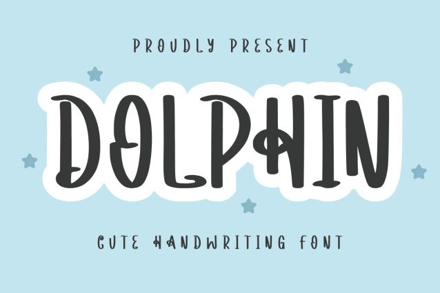 Dolphin Display Font - Befonts