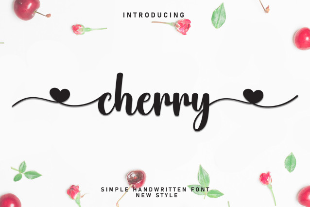 Cherry Script Font - Download Free Font