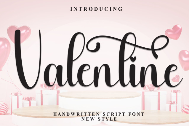 Valentine Script Typeface - Download Free Font