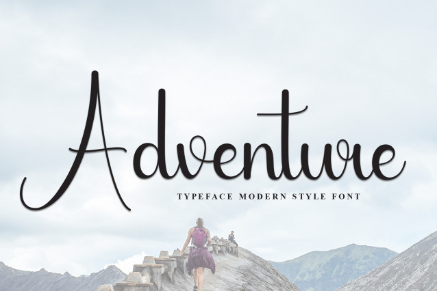Adventure Script Font - Download Free Font
