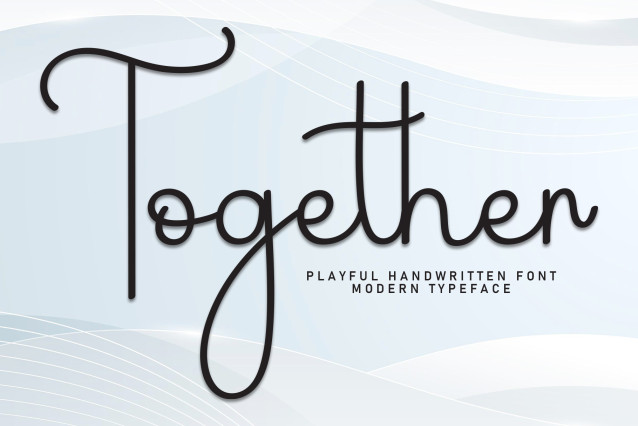 Together Script Font - Download Free Font