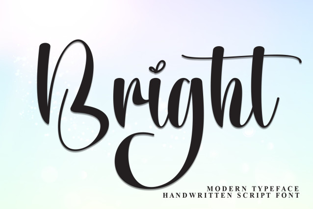 Bright Script Font - Download Free Font