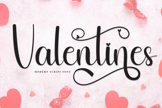 Valentines Calligraphy Font - Download Free Font