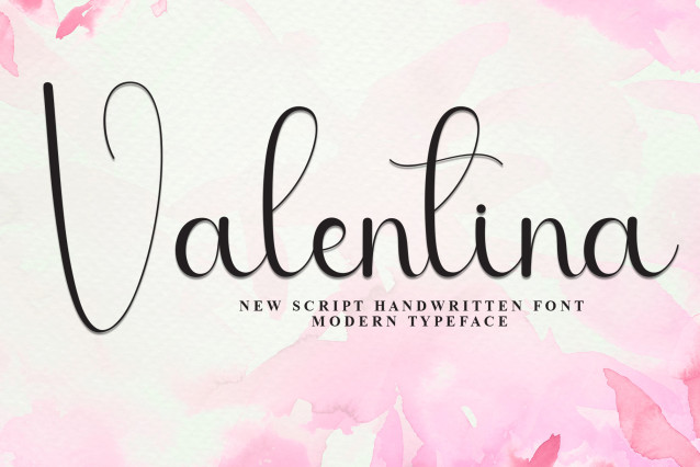 Valentina Script Font - Befonts