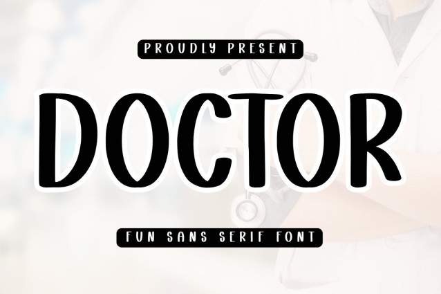 Doctor Display Font - Befonts
