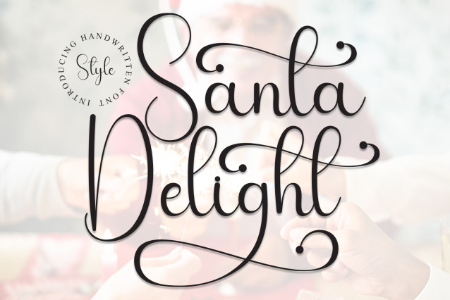 Santa Christmas Calligraphy Font - Befonts