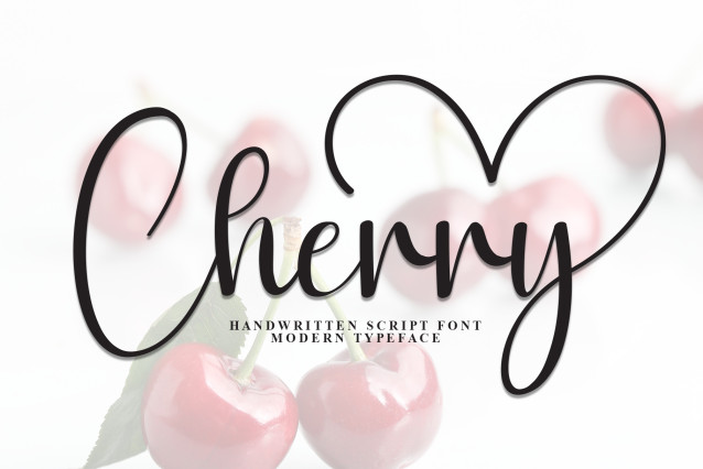 Cherry Script Font - Download Free Font