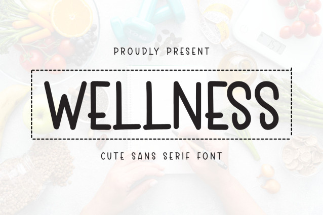 Wellness Display Font - Befonts