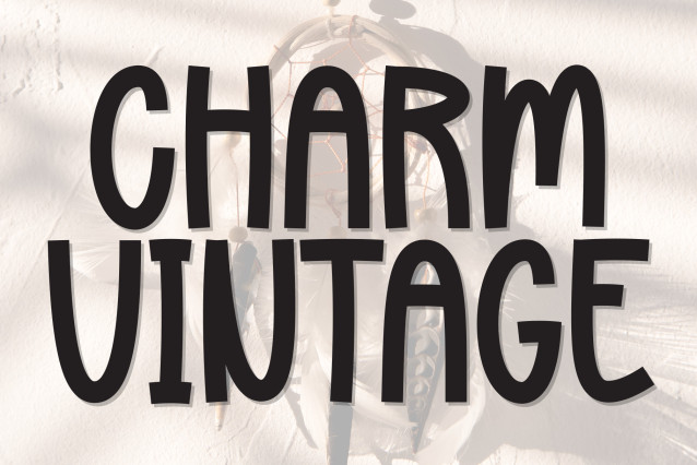 Charm Vintage Display Font - Befonts