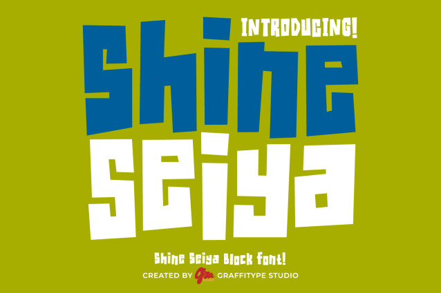 Shineseiya Display Font - Befonts