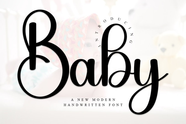 Baby Script Font - Download Free Font