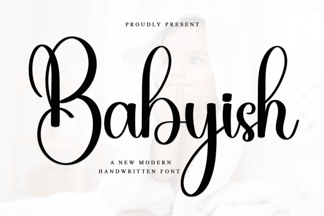 Babyish Calligraphy Font - Download Free Font
