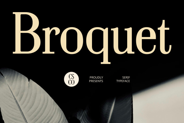 Broquet Font - Befonts