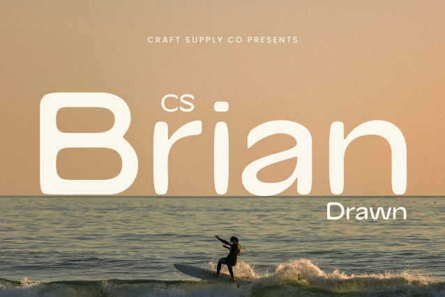 CS Brian Drawn Font - Befonts