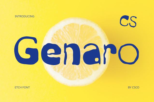 CS Genaro Font - Befonts