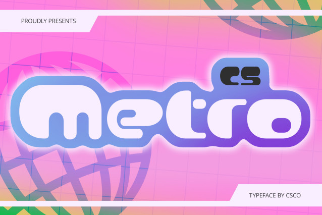 CS Metro Font - Download Free Font