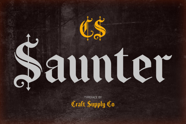 CS Saunter Font - Download Free Font