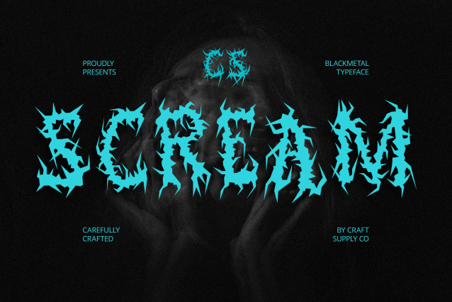 CS Scream Font - Download Free Font