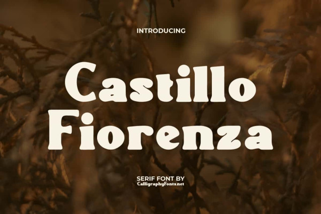 Castillo Fiorenza Font - Befonts