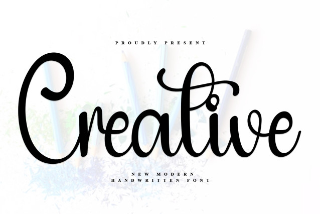 Creative Script Font - Download Free Font
