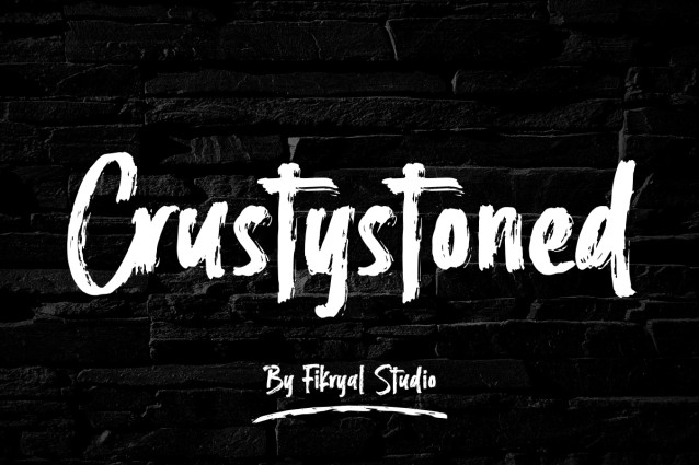 Crustystoned Font - Download Free Font