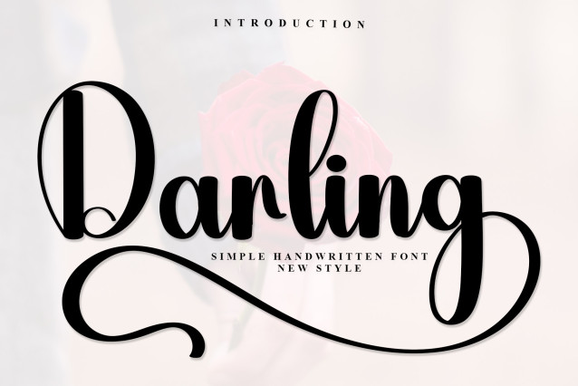 Darling Script Font - Download Free Font