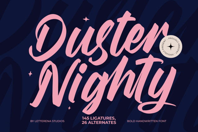 Duster Nighty Font - Download Free Font