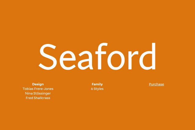 Seaford Font Family - Download Free Font