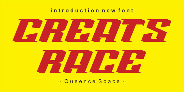 Greats Racing Font - Download Free Font