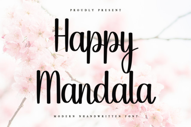 Happy Mandala Script Font - Download Free Font