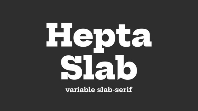 Hepta Slab Font Family - Download Free Font